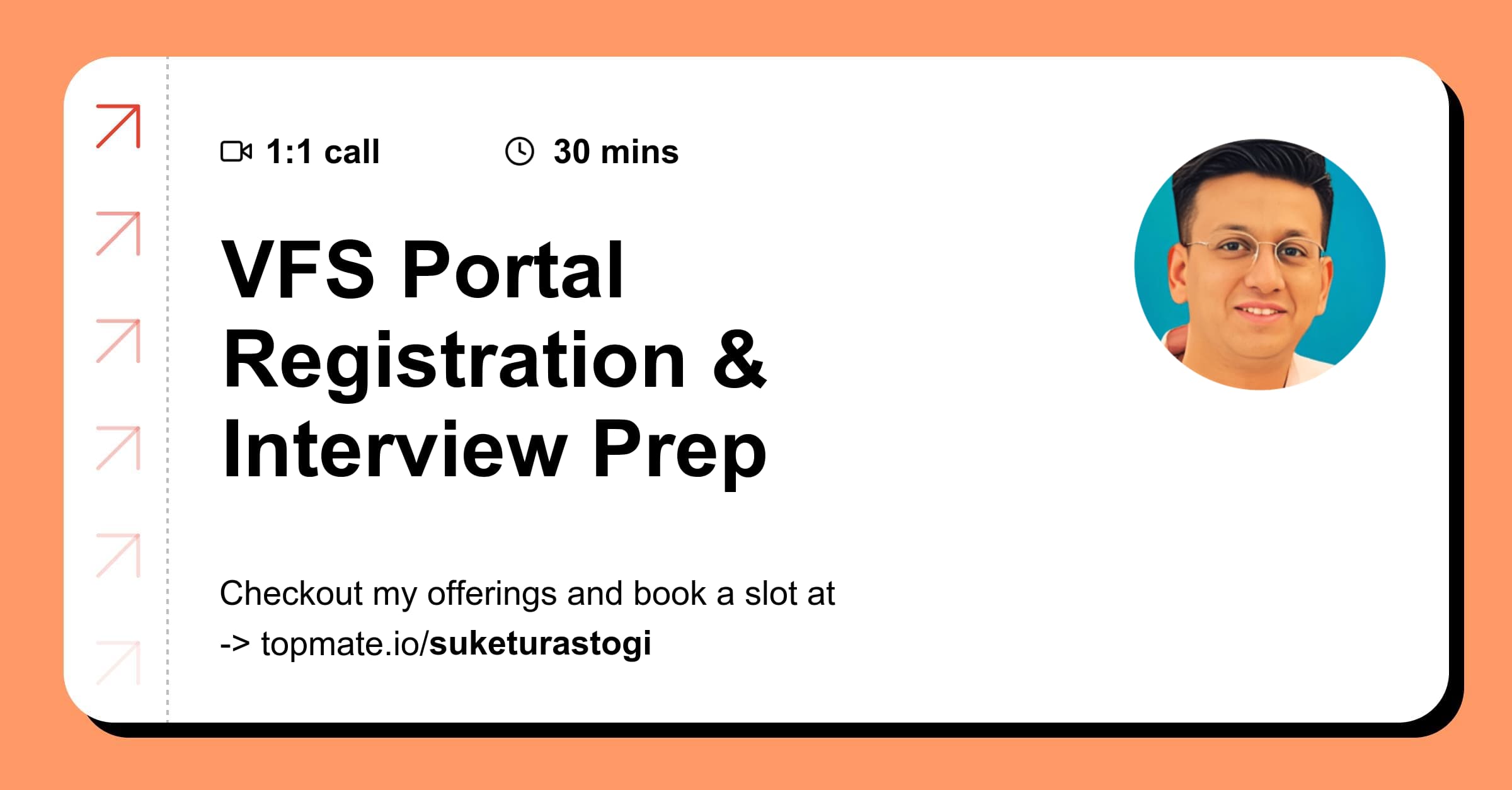 VFS Portal Registration & Interview Prep with Suketu Rastogi
